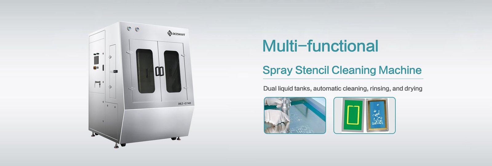SMT Stencil Nozzle Squeegee Cleaning Machine, Selective Soldering ...